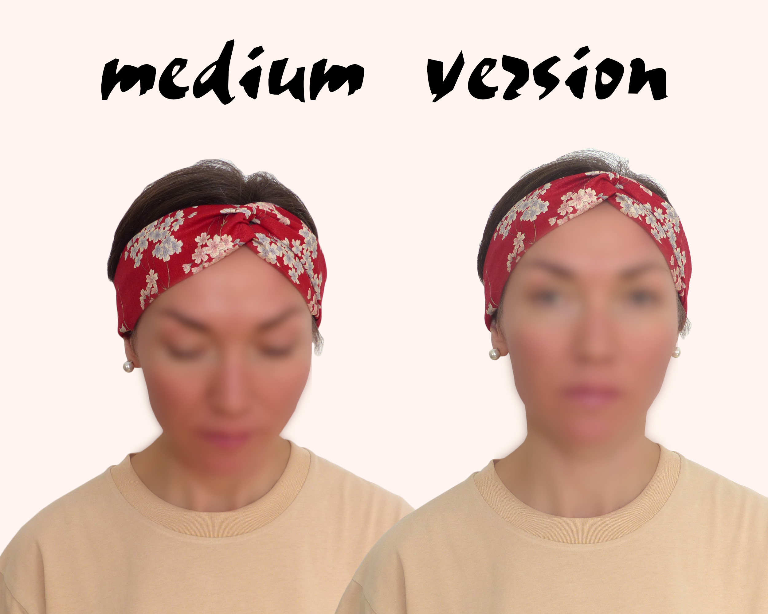 Custom Made Twist Headband, 150+ Fabric options - Polina Couture